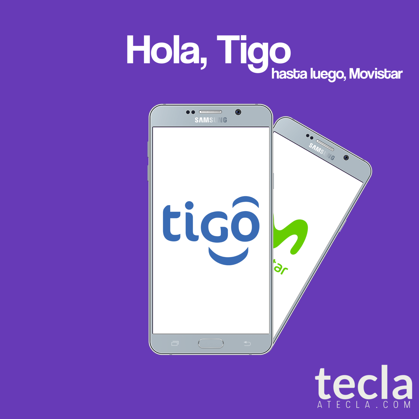Movistar se convierte en Tigo - TeclaATecla